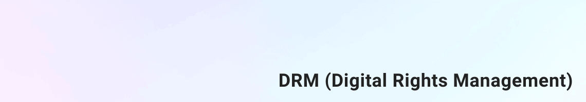 DRM (Digital Right Management) - Viloud